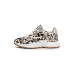 Floris van Bommel Sneaker 'Daysi 07' Damen Gr&ouml;&szlig;e 42.5 beige / schwarzmeliert Sommerschuhe