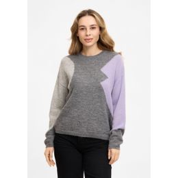 Frieda & Freddies New York Damen Strickpullover "Frieda & Freddies Pullover", lila, Gr. 36, FRIEDA & FREDDIES, 45% Polyacryl, 30% Polyamid, 15% Wolle, 10% Alpaka, Pullover