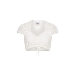 Trachtenhof N&uuml;bler Trachtenbluse 'Dirndlbluse kurzarm Lisaa' Damen Gr&ouml;&szlig;e 54 naturwei&szlig;
