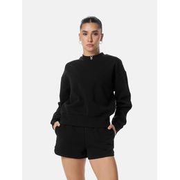 Cardio Bunny Sweatshirt 'LOUNGE FIT' Damen Gr&ouml;&szlig;e L schwarz