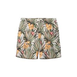 The Sunshine Brand Badeshorts 'Mike Banana Breeze' Herren Gr&ouml;&szlig;e M beige / grasgr&uuml;n / orange