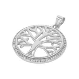 Akzent Anh&auml;nger '"Adaine" aus 925 Sterlingsilber, rhodiniert, langlebig' Damen Gr&ouml;&szlig;e One Size silber