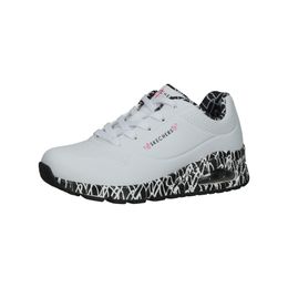 Skechers Sneaker 'Uno - Loving Love' Damen Gr&ouml;&szlig;e 35 pink / schwarz / wei&szlig; Sommerschuhe