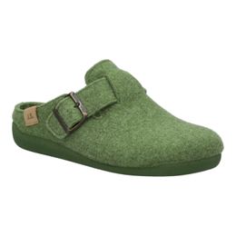 Josef Seibel Damen Hausschuh "Cara 01, gr&uuml;n", Gr. 42, gr&uuml;n, Obermaterial: 100% Textilmaterial TEXMAT., Schuhe