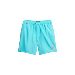 Superdry & Co Badeshorts 'Essential' Herren Gr&ouml;&szlig;e M aqua