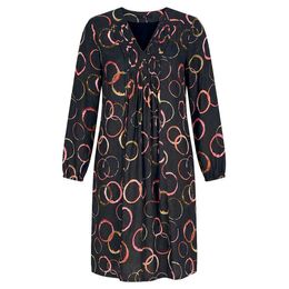 Emilia Lay - Kleid mit V-Ausschnitt, schwarz, Gr. 42 / M