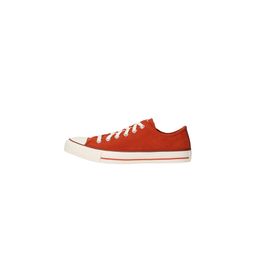 Converse Sneaker 'CTAS OX' Herren Gr&ouml;&szlig;e 40.5 dunkelorange / wei&szlig; Sommerschuhe
