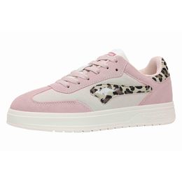 Kangaroos Sneaker Damen Gr&ouml;&szlig;e 36 dunkelbraun / rosa / schwarz / wollwei&szlig; Sommerschuhe