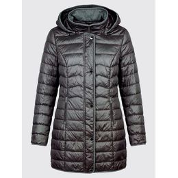 Peter Hahn - Long-Steppjacke, grau, Gr. 50 / XL