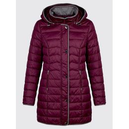 Peter Hahn - Long-Steppjacke, pink, Gr. 52 / XXL