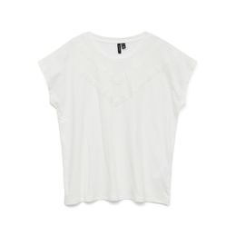 V&eacute;ro Moda Vero Moda T-Shirt 'VMPanna Ava' Damen Gr&ouml;&szlig;e XL wei&szlig;