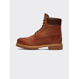 Timberland Lace-Up Boots 'TB1270942141 Timberland Premium 6 INCH LACE UP WATERPROOF BOOT BROWN' male size 44.5 Brown