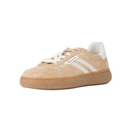 Tamaris Sneaker Damen Gr&ouml;&szlig;e 36 camel / wei&szlig; Sommerschuhe