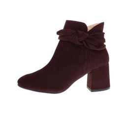 Xaver Luis Schuhmanufaktur Ankle Boots 'RINA - edle Stiefelette mit Blockabsatz' Damen Gr&ouml;&szlig;e 39 kastanienbraun