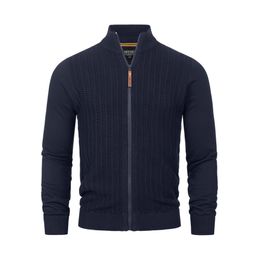INDICODE Jeans Strickjacke 'Cason' Herren Gr&ouml;&szlig;e L navy