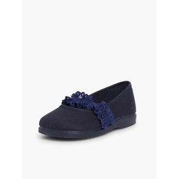 Pisamonas Ballet Flats girl size 18 marine blue