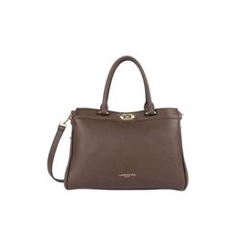 LANCASTER Paris Handtasche 'Lancaster Sac cabas main Avec fermoir Mademoiselle ROMY Marron' Damen Gr&ouml;&szlig;e One Size braun
