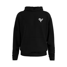 QS Sweatshirt Herren Gr&ouml;&szlig;e L schwarz / wei&szlig;