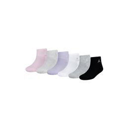 Jordan Socken 'EVERYDAY ESSENTIALS' M&auml;dchen Gr&ouml;&szlig;e 4/5Y graumeliert / lavendel / rosa / schwarz / wei&szlig;