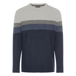 MAN'S WORLD Man's World Pullover Herren Gr&ouml;&szlig;e S dunkelblau / grau / hellgrau