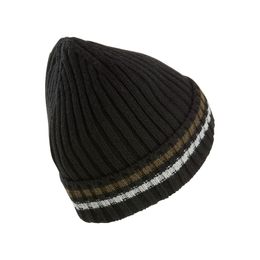 MAN'S WORLD Man's World M&uuml;tze Herren Gr&ouml;&szlig;e 55/60 braun / hellgrau / schwarz