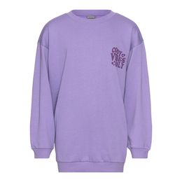 Kidsworld Sweatshirt M&auml;dchen Gr&ouml;&szlig;e 140/146 helllila / dunkellila