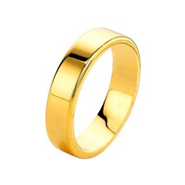 Lucardi Ring Herren Gr&ouml;&szlig;e 58 gold