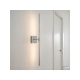 home24 Akku-Wandleuchte ONS in Silber | Gr.: onesize
