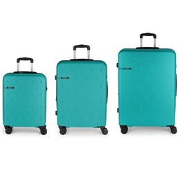 GABOL Trolley 'Juego 3' Herren Gr&ouml;&szlig;e One Size t&uuml;rkis