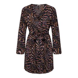 Jacqueline de Yong JDY Kleid 'JDYTHILDA' Damen Gr&ouml;&szlig;e 34 dunkelorange / altrosa / schwarz Sommerkleid