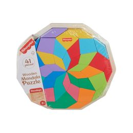 Fisher-Price Holzpuzzle geometrisches Mandala-Design 40 tlg ab 3 Jahren HXT94 | Gr.: onesize