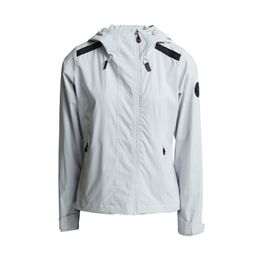 Zavetti Canada Jacke 'Cascella' Damen Gr&ouml;&szlig;e S hellgrau / schwarz Sommerjacke