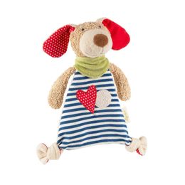 Sigikid Schnuffeltuch Natural Stripes Green Collection in beige | Gr.: onesize