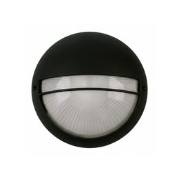 Licht-Erlebnisse Au&szlig;en Wandlampe &Oslash; 26 x (H)26 cm in Schwarz | Gr.: onesize