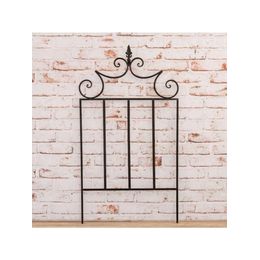 AltoBelli Rankgitter VITO Metall Zaun Antik Braun 120x57 cm | Gr.: onesize