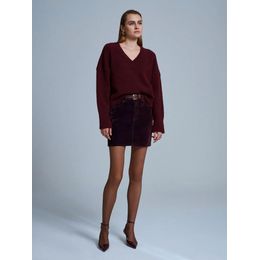 Dilvin Pullover 'Pullover' Damen Gr&ouml;&szlig;e S/L burgunder
