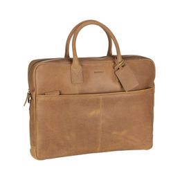 Burkely Aktentasche Vintage Max Big Worker 17'' in Cognac | Gr.: onesize