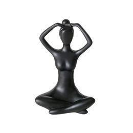Boltze Dekofigur in schwarz | Gr.: onesize