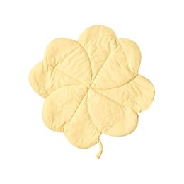Beliani Krabbelmatte ACADINE in Gelb - (W) 110 x (H) 3 x (L) 110 cm | Gr.: onesize