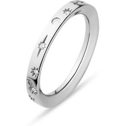 JETTE Ring female size 57 Silver