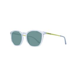 Skechers M&auml;nner Sonnenbrille Rund Wei&szlig; | Gr.: onesize