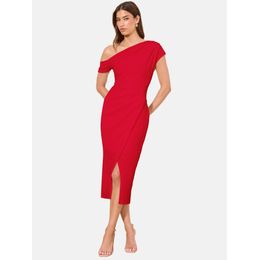 Lipsy Kleid Damen Gr&ouml;&szlig;e 44 rot Sommerkleid