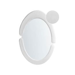 Beliani Wandspiegel MASSAY in Wei&szlig; - (W) 53 x (H) 90 x (L) 3 cm Vertikal | Gr.: onesize
