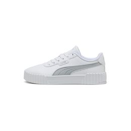 Puma Sneaker 'Carina 3.0' Damen Gr&ouml;&szlig;e 39 grau / hellgrau / silber / wei&szlig; Sommerschuhe