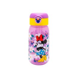 Disney Minnie Mouse Trinkflasche 510ml Kinderflasche mit Trinkhalm & Deckel | Gr.: onesize
