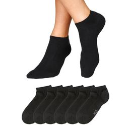 H.I.S. H.I.S Sneakersocken Damen Gr&ouml;&szlig;e 43/46 schwarz