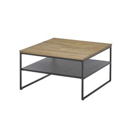home24 Couchtisch Lankin in Eiche / Schwarz | Gr.: onesize