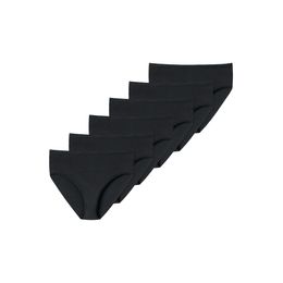 uncover by Schiesser Slip Damen Gr&ouml;&szlig;e L schwarz