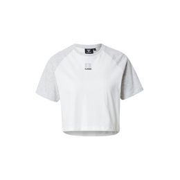 Hummel Funktionsshirt 'Naya' Damen Gr&ouml;&szlig;e XL hellgrau / helllila / schwarz / wei&szlig;