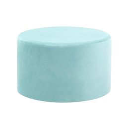 Beliani Pouf MILLEN in Gr&uuml;n - (W) 61 x (H) 36 x (L) 61 cm | Gr.: onesize